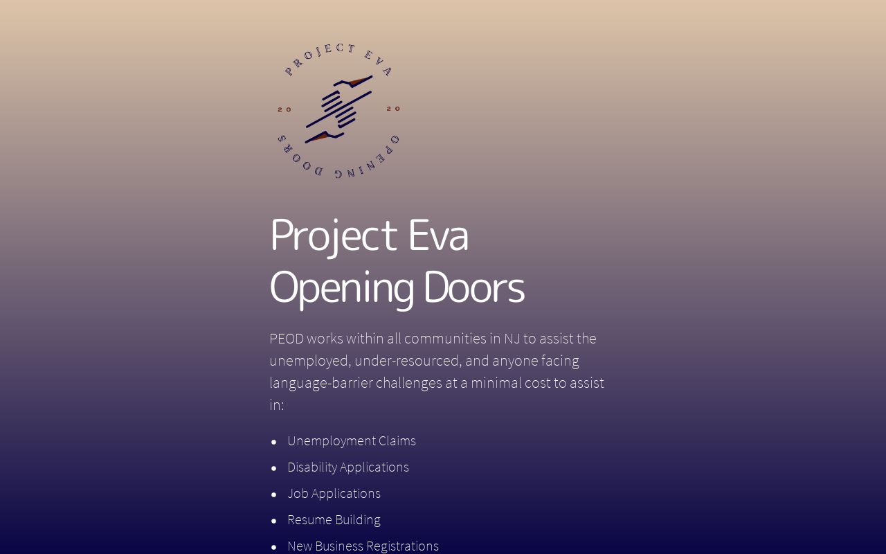 Project Eva Opening Doors